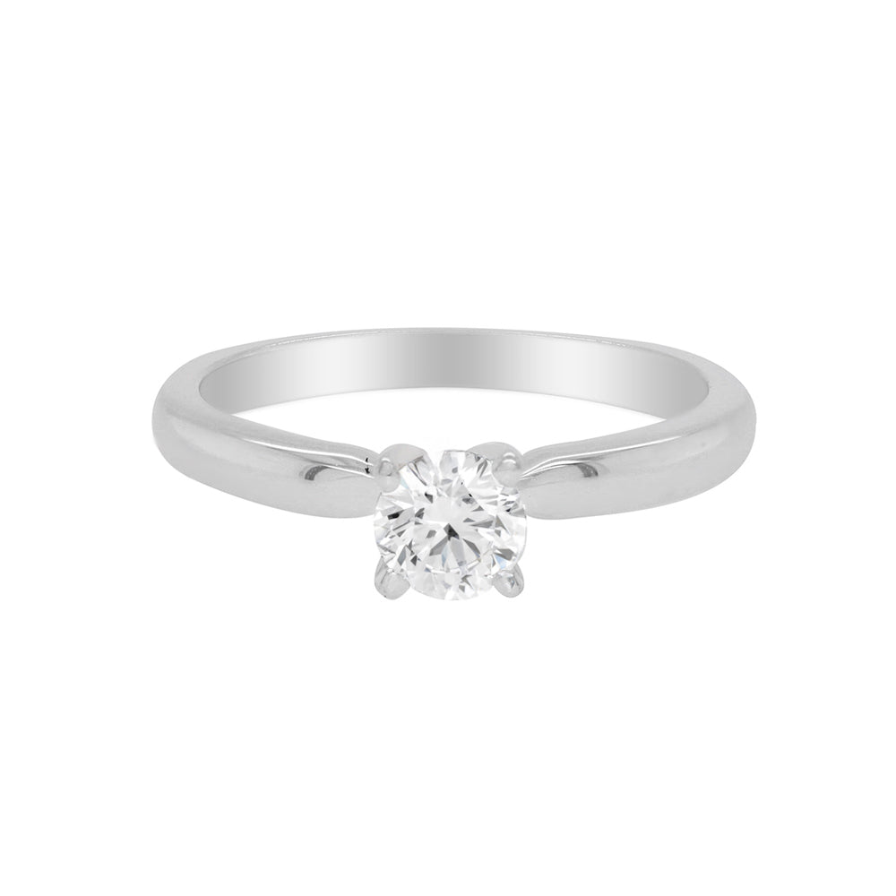 Timeless Solitaire Ring 0.50ct – Eternity Diamonds