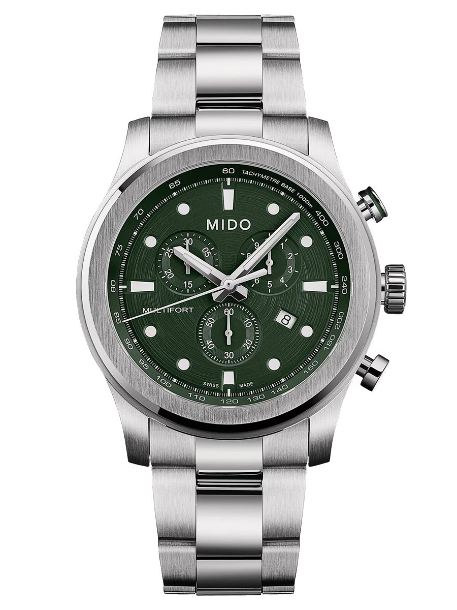 Mido Multifort Chronograph Quartz M0534171109100 | Eternity Diamonds