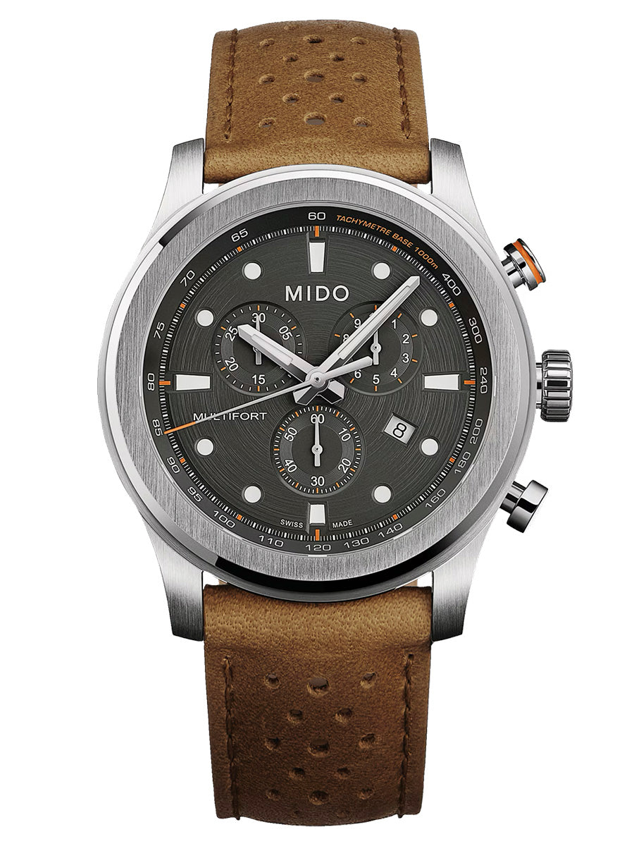 Mido Multifort Chronograph Quartz M0534171606100 | Eternity Diamonds