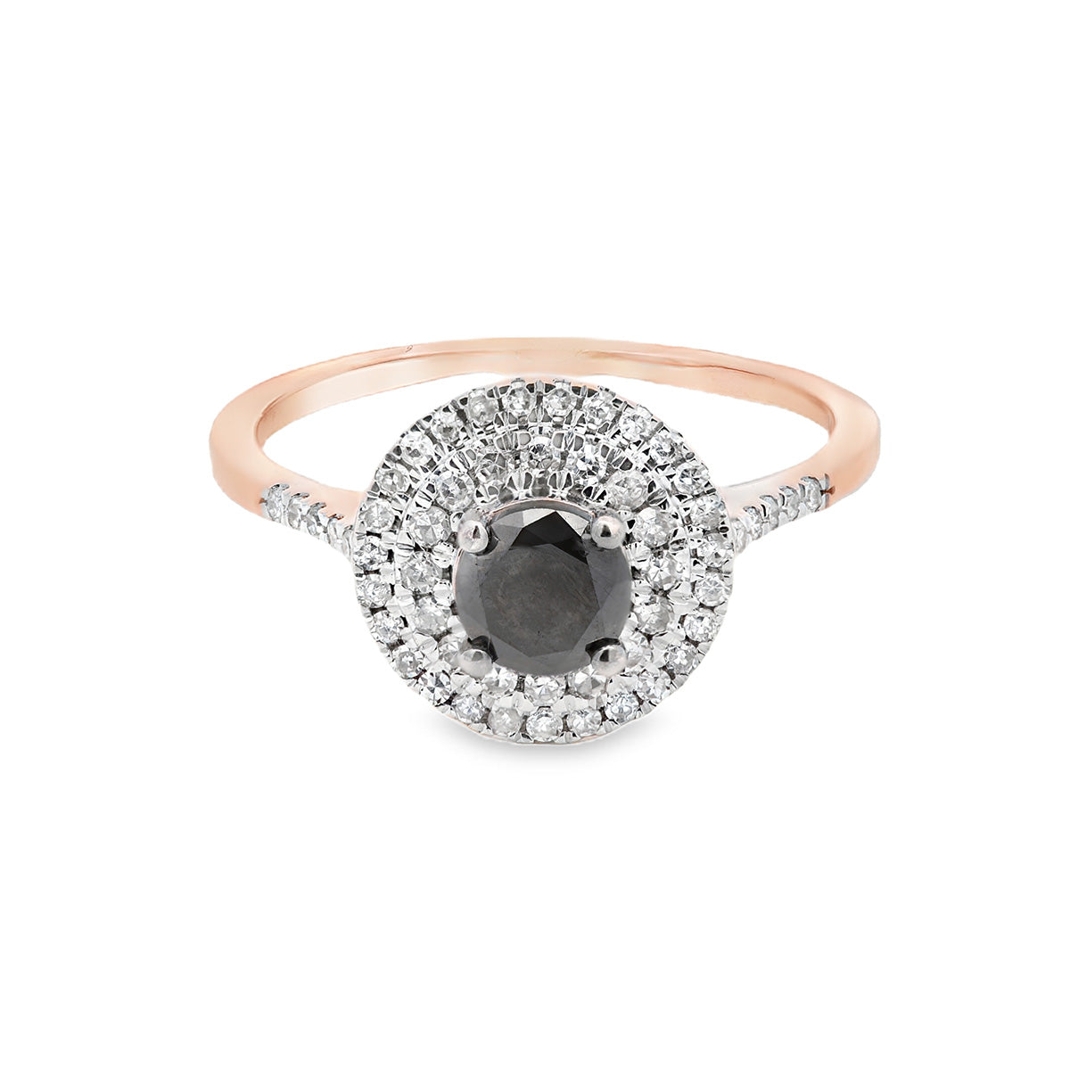 Eclipse Black Diamond ring | Eternity Diamonds